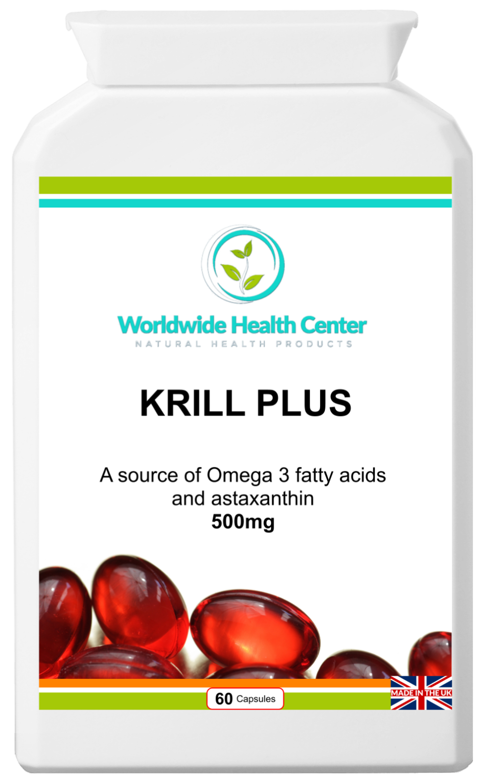 KRILL PLUS – 60 caps - Worldwide Health Center