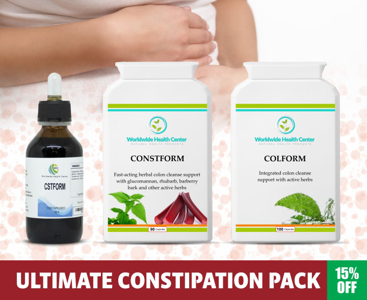 CONSTIPATION PACK 10% DISCOUNT! Worldwide Health Center